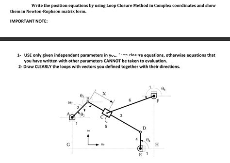 Solved By An EXPERT Write The Position Equations By Using Loop Closure Chegg