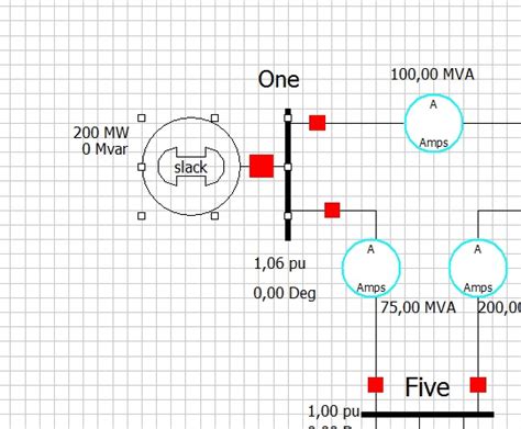 45 Mw 21 Mvar One 10000 Mva Two 76 Mw 14 Mvar Amps