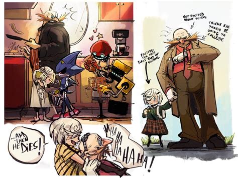 Dr Eggman Metal Sonic Sage Orbot And Cubot Sonic And 1 More