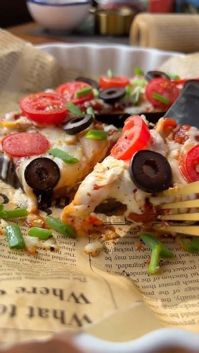 Вкусная и полезная пицца 🔥 пиццарецепт ппрецепты рецепты новыйрецепт еда ужинрецепт