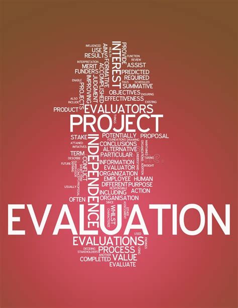 Word Cloud Evaluation Stock Illustration Illustration Of Evaluation