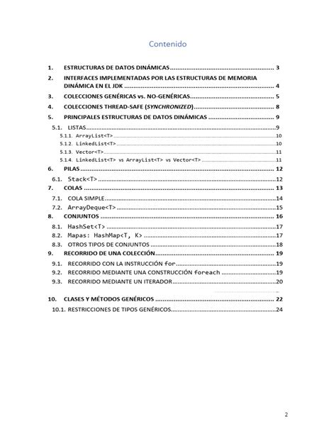 02 Unidad 08 Estructuras De Datos DinÁmicas En Java V07 Pdf Cola Tipo De Datos