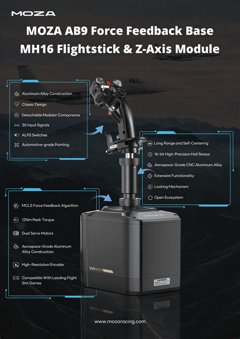 Moza Ab9 Ffb Base For Sale Flightsimzone