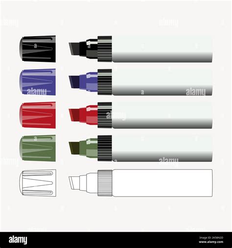 Whiteboard Markers Clipart