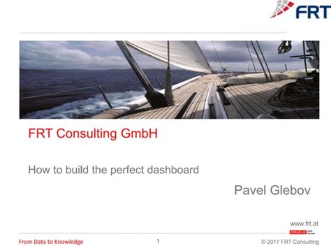 How To Build The Perfect Dashboard Pptx