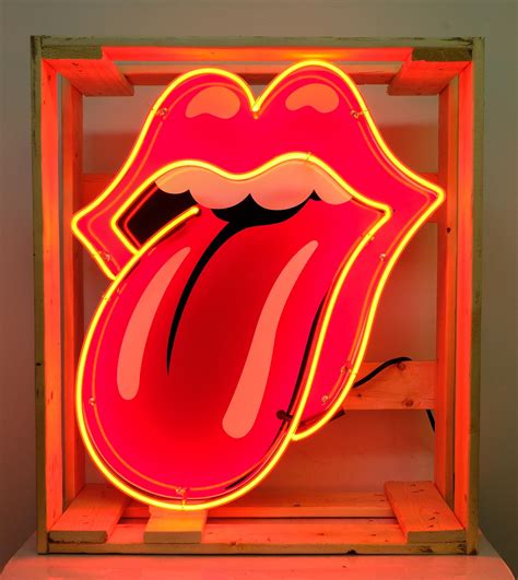 Rolling Stones Logo Art