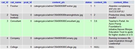 Php Retrive Data From Table With Has Groupconcat Function Stack