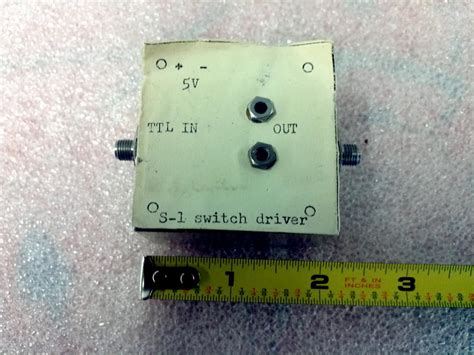 RF Power Divider Combiner In Modpak Coaxial Microwave BMI SURPLUS INC
