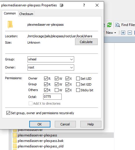 freenas plex media server update rentalslio