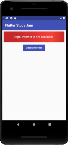 Github Akramchauhancheck Internet Connectivity In Flutter Application