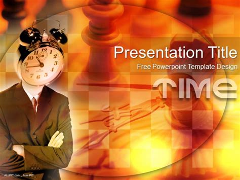 Clock Business PPT Design Slidesgo Templates