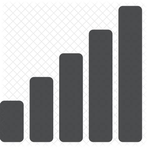 Network Signal Bars Icon Download In Glyph Style