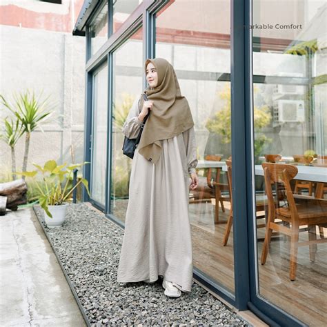 Jual Jamise Syari Ziva Dress Jamise Syari By Jamise Syari Official