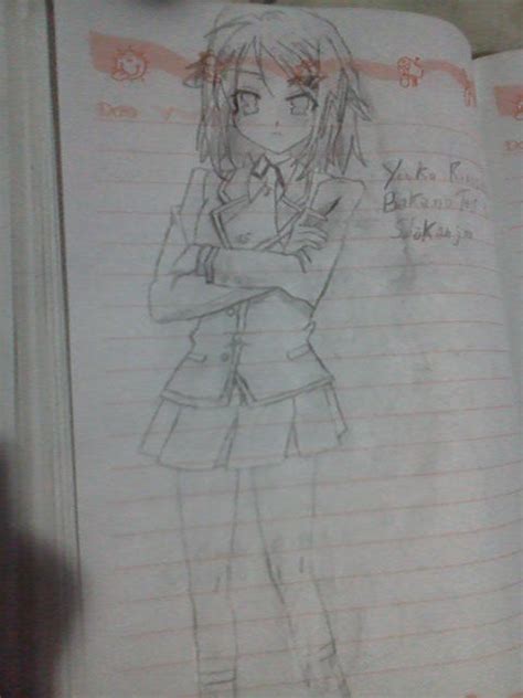 Yuuko Baka Test By Makaotaku On Deviantart