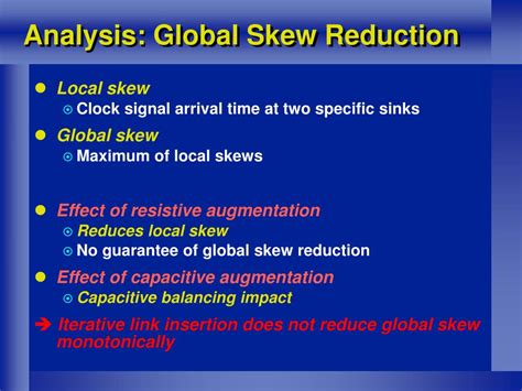 Ppt A Global Minimum Clock Distribution Network Augmentation