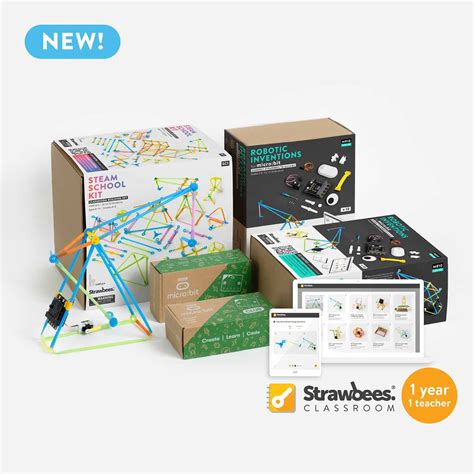Strawbees Steam Classroom Robotics Microbit Stemfinity
