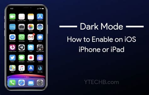 How To Enable Dark Mode On IPhone Or IPad In IOS Quick Setup