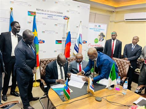 Govt Inks 5 8 Million Food Security Deal With Afdb South Sudan