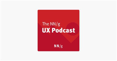 ‎nn G Ux Podcast On Apple Podcasts