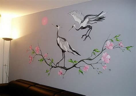 Рисунки на стенах в квартире своими руками фото Фото