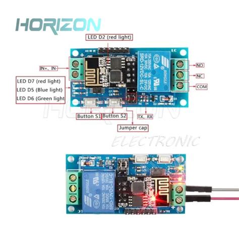 ESP V WIFI Relay IOT Module Remote Control Switch APP Smart Home PicClick UK