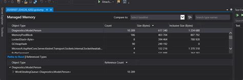 Measuring Net Core 4 Using Dotnet Gcdump To Investigate Memory Leaks