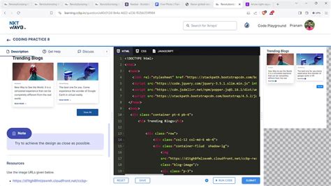 Pranam B R On Linkedin Day11 30daysofcodechallenge Html Css Bootstrap Nxtwave Nxtwaveccbp