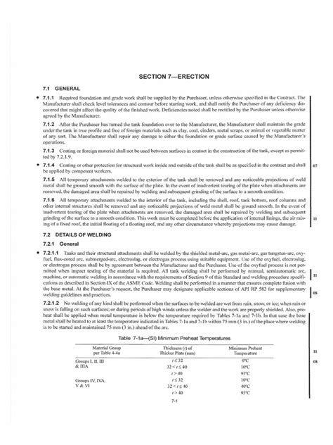 Attachment 1 Api 650 Sections 7 And 8 Pdf