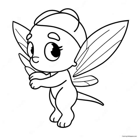Pixie Coloring Page 38833 30704
