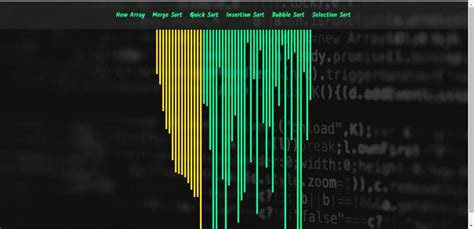 Github Thedarkstrix Algorithm Visualizer Sorting Algorithm Visualizer Web Application