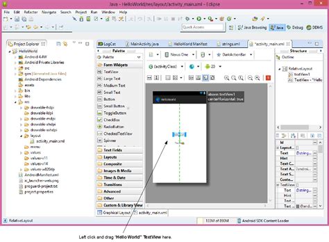 creating a simple hello world android project codeproject