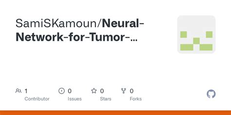 Github Samiskamoun Neural Network For Tumor Detection In Mri Images