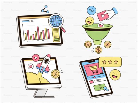 다양한 유형의 전자 장치 벡터 Unsplash의 디지털 마케팅 이미지