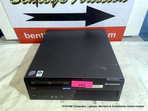 Lenovo Thinkcentre Core Duo Desktop Computer Missing Parts No Power Cord Bentley