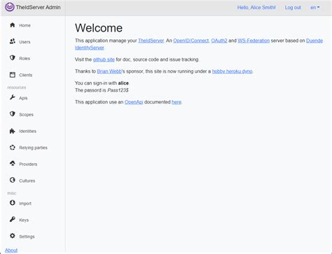 GitHub Aguafrommars TheIdServer OpenID Connect OAuth WS Federation And SAML Server