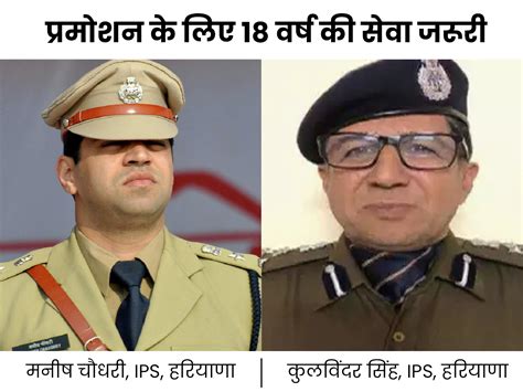 Haryana Ips Promotion List Update Manohar Lal Khattar Ips Manish Chowdhary Ips Kulwinder