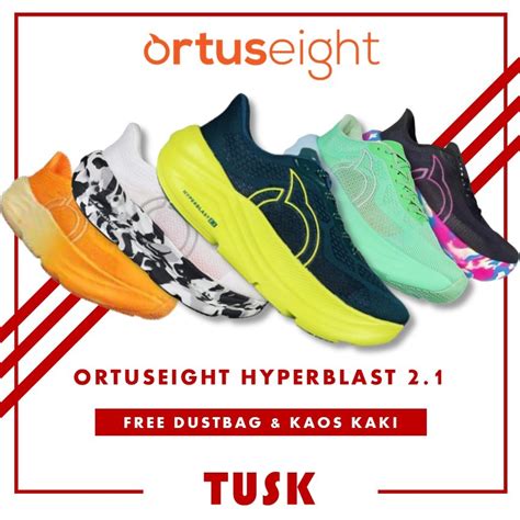 Jual Sepatu Ortuseight Hyperblast 2 1 Original Sepatu Ortus Sport Running Olahraga Lari Original
