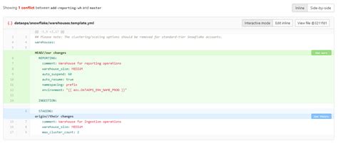 Resolving Merge Conflicts
