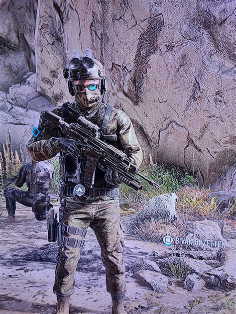 Ghost Recon Breakpoint Modern Soldier Ghost Operator With The 808 Bren R Ghostreconbreakpoint