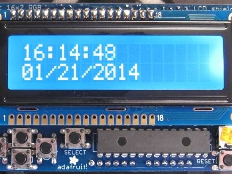 Arduino Usage Rgb Lcd Shield Adafruit Learning System