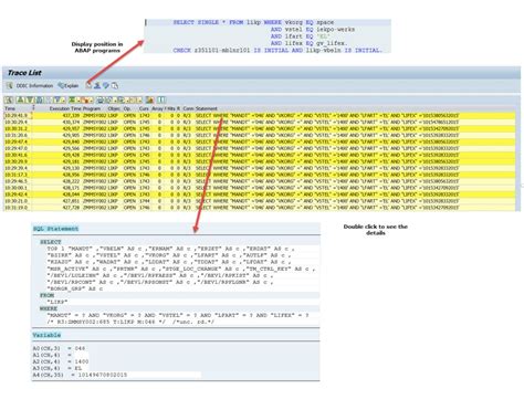 how to run transaction st05 to trace a program transaction or user