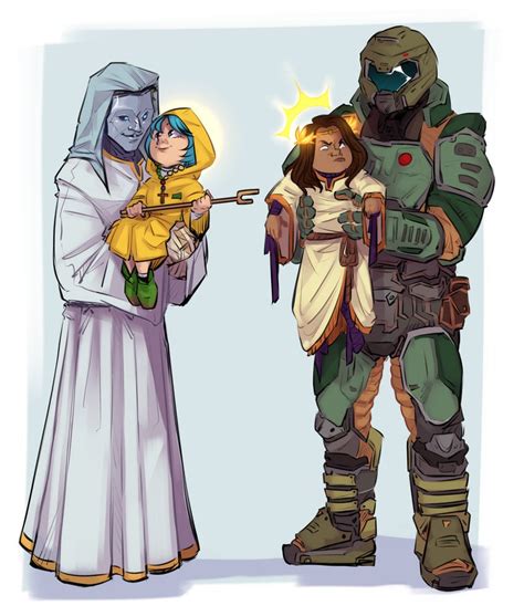Doomguy Luce Emperor Of Mankind And King Baldwin Iv Warhammer 40k