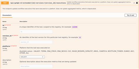 Workflow Metrics — Dockstore Documentation