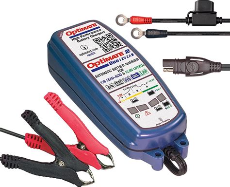 Tecmate Optimate 2 Duo Druppellader 2a 12v Acculader Druppellader Voor Scooter Motor Bol