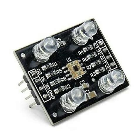 Tcs230 Color Recognition Sensor Tcs230 Tcs3200 Sensor Pengenal Warna Arduino Lazada Indonesia
