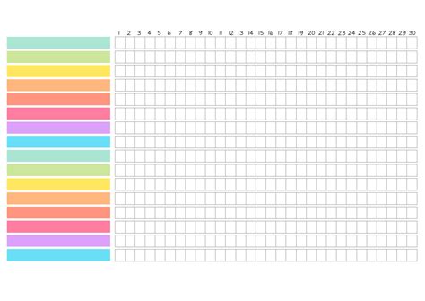 50 трекеров привычек шаблоны