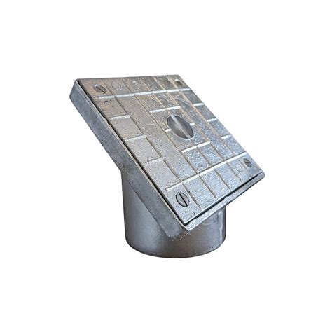 110mm Square Aluminium Rodding Eye Drainage Fittings
