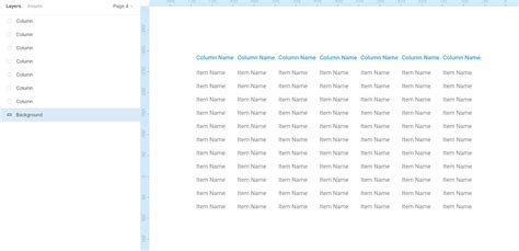 How To Create A Flexible Table Component Using Auto Layout By Masha S