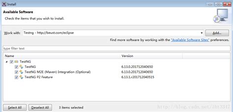 eclipse安装testng教程 csdn博客