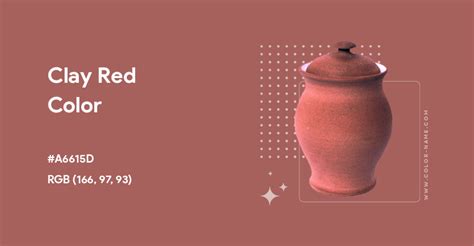 Clay Red Color Hex Code Is A6615d